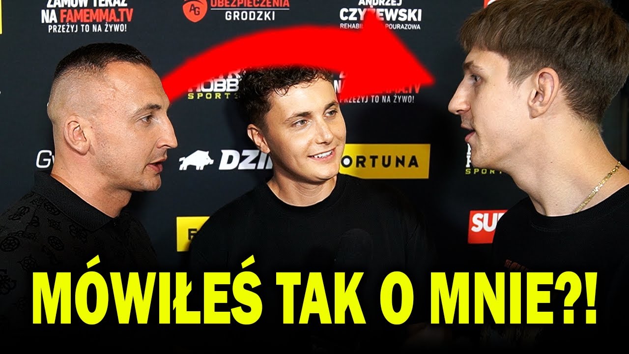 "NAGRYWASZ ZE MNĄ DLA HAJSU?" KONFRONTACJA SZACHTY I LIZAKA PO SŁOWACH MINDY! - YouTube