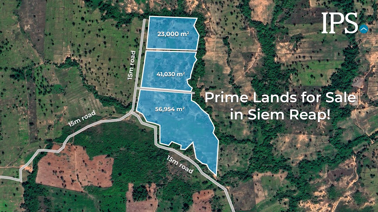 Prime Lands for Sale in Siem Reap | IPS Cambodia - YouTube