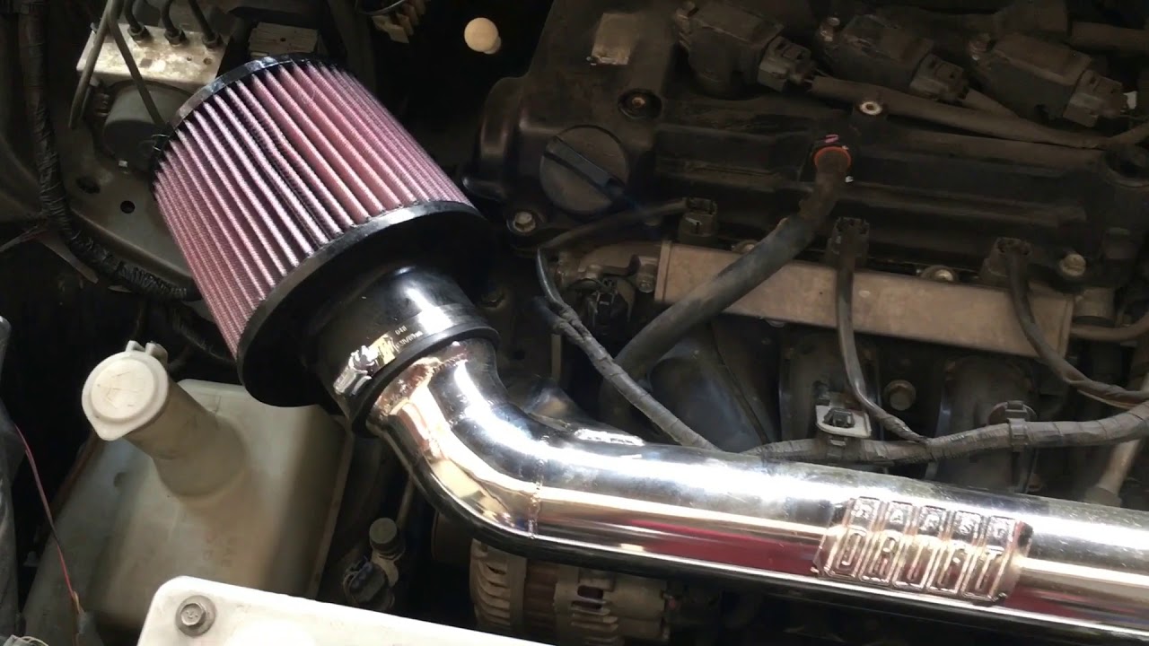 2015 Mitsubishi Mirage G4 air intake system - YouTube