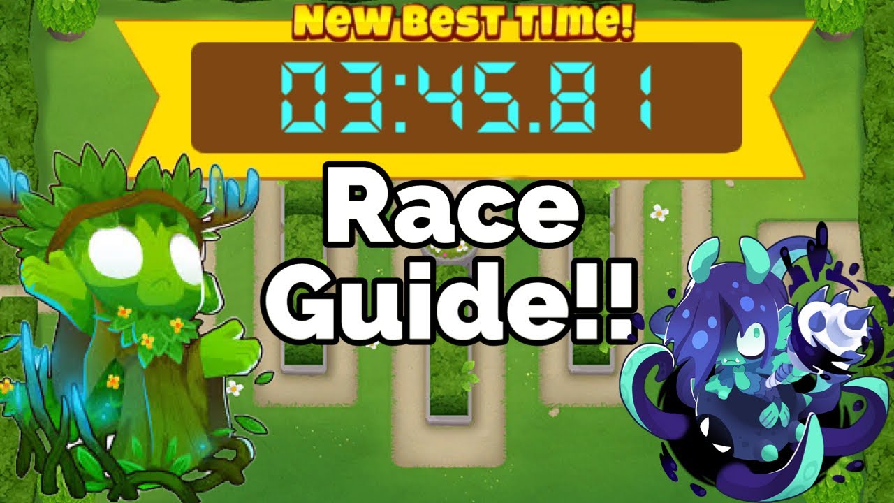 Btd6 Race #300 “A Very Fast Hedge” in 3:45.81 Safe Race Guide!! - YouTube