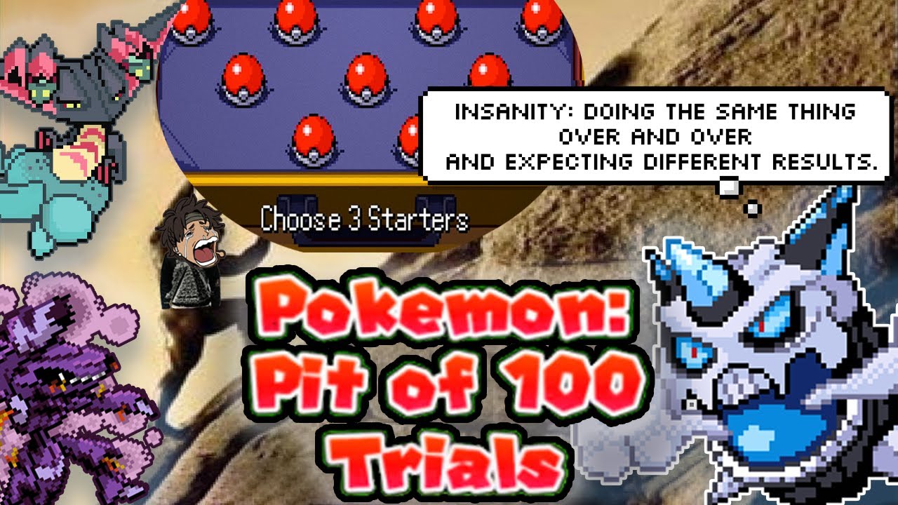 PRO PLAYER ATTEMPTS TO BEAT POKEMON PIT OF 100 TRIALS YET AGAIN... THE ...