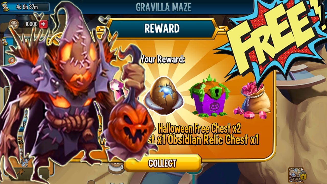 Monster Legends Lord Hayman | Trick Get Monster Gems Hallowen Candy ...