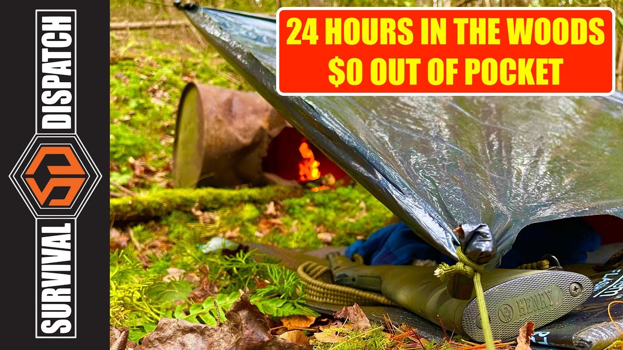 $0 Survival Kit 24 Hour Challenge - YouTube