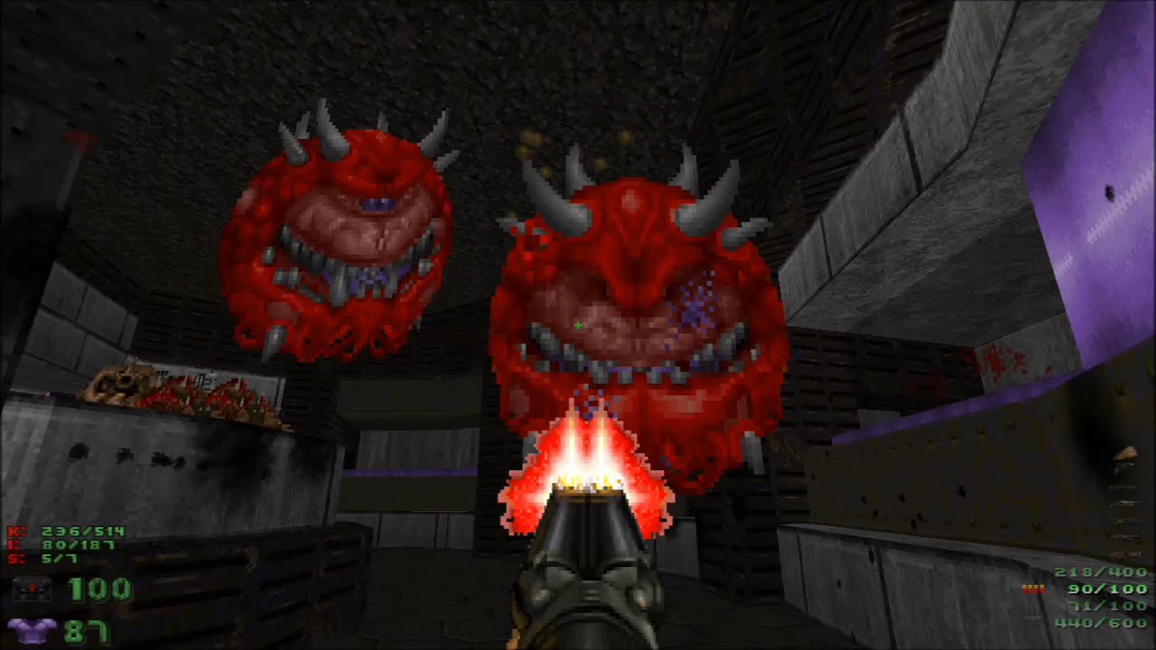 Doom II - "Violence" Map 04: Violence - YouTube