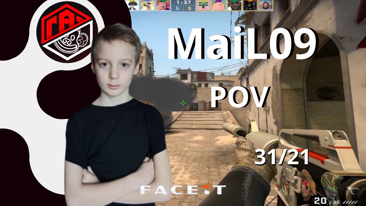 CS GO POV Demo Lilmix CaZa MaiL09 13yo talent ( Mirage - 31/21 )#csgo # ...
