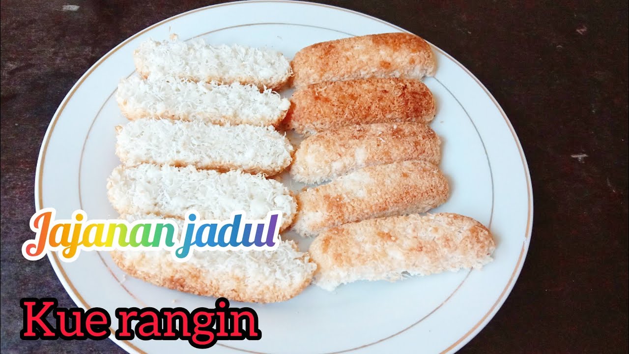 RESEP KUE RANGIN // JAJANAN JADUL - YouTube