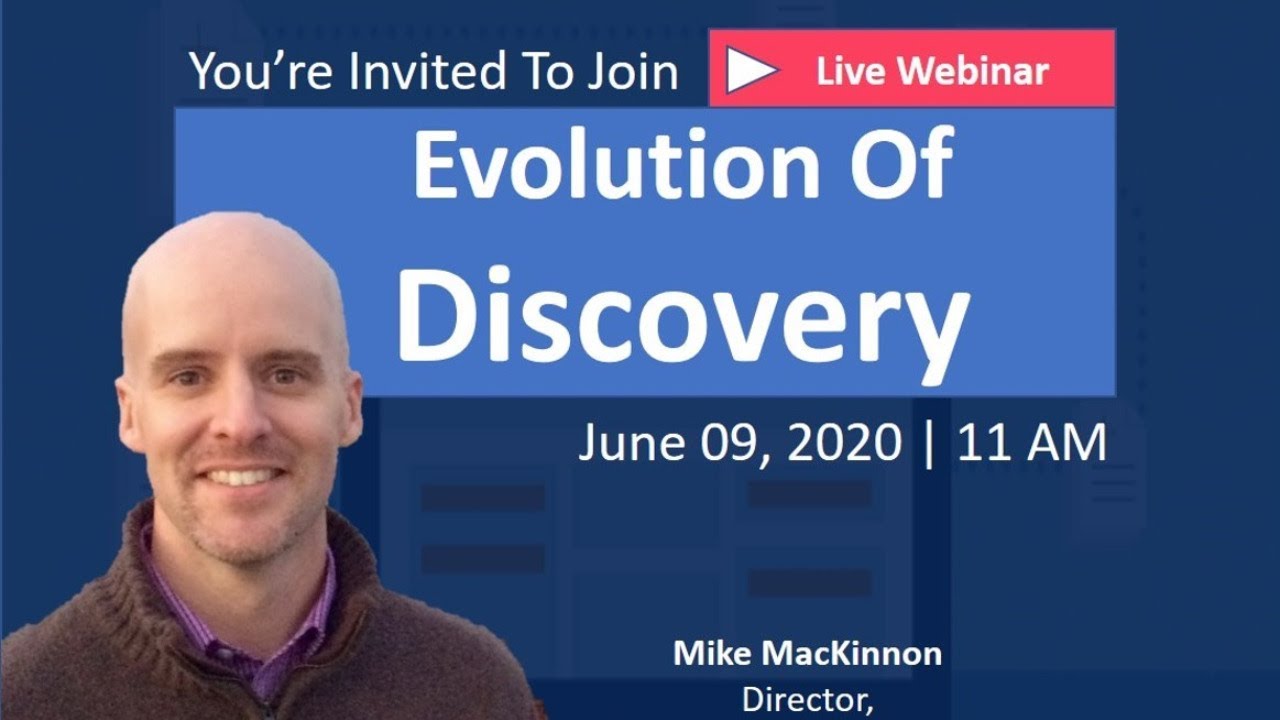 Evolution of Discovery By Mr. Mike MacKinnon - YouTube