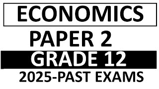 Economics Paper 2 Thundereduc Grade 12 P 2 Economics Paper 2 2025 ...