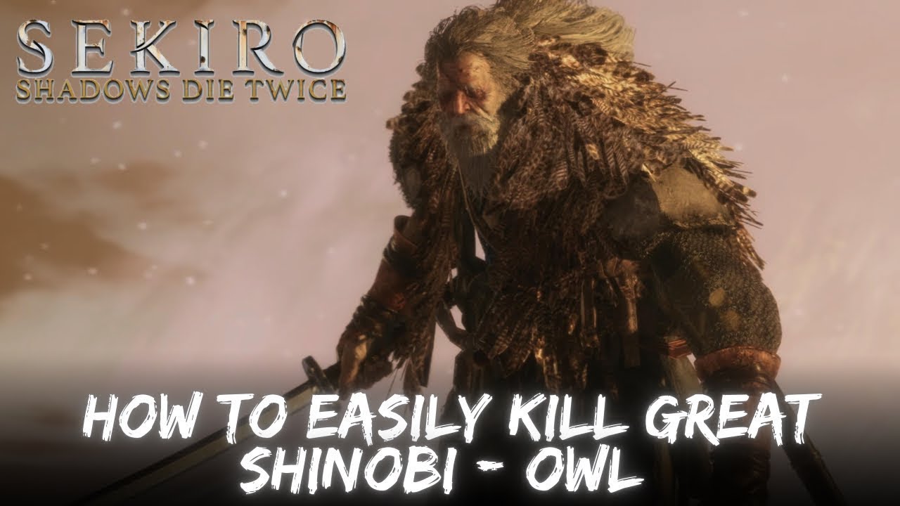 Sekiro:Shadow Die Twice - Great Shinobi OWL| Sekiro's Father| PS5 ...