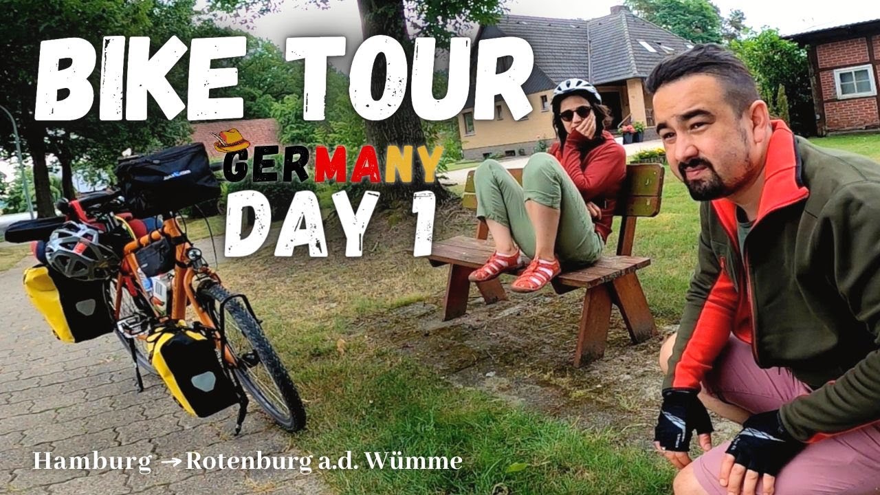 First bicycle tour | Germany | Joy and beginner mistakes #1 - YouTube