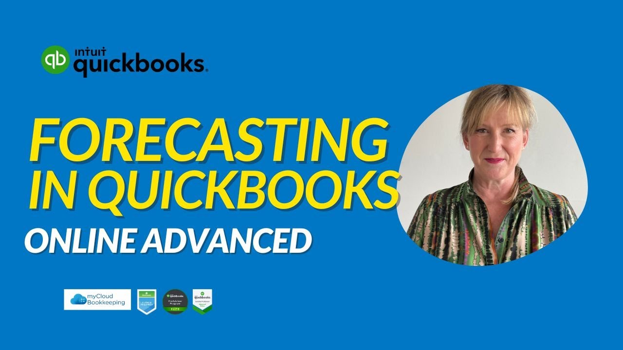 Forecasting in QuickBooks Online Advanced - YouTube