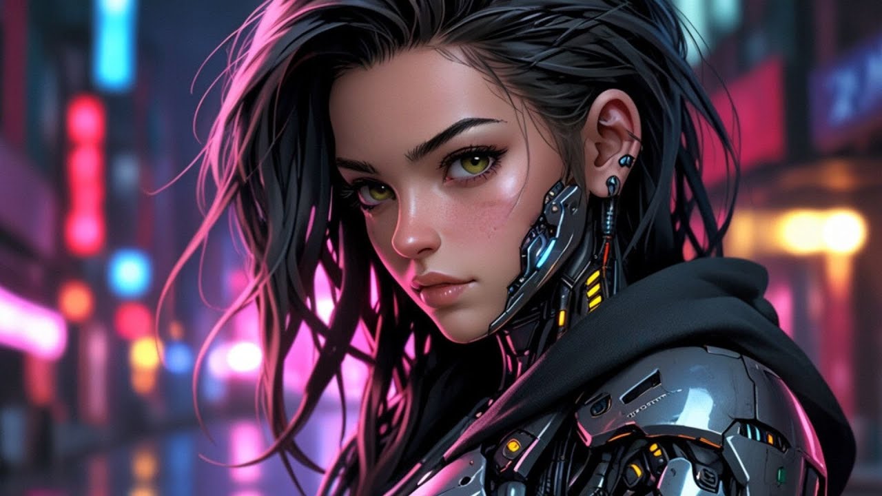 Cyberpunk Electro Dark Synth Mix - YouTube