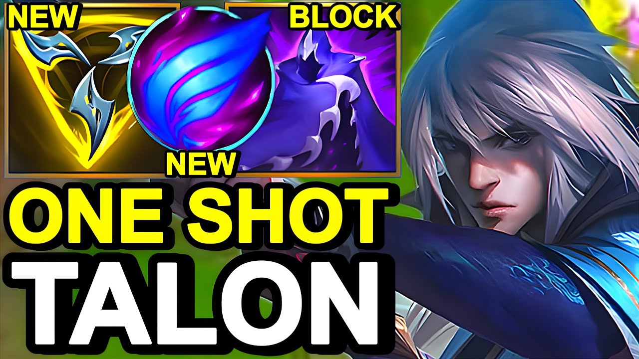 WILD RIFT CHINA TALON JUNGLE - NEW Phase Rush Talon Build Runes ...