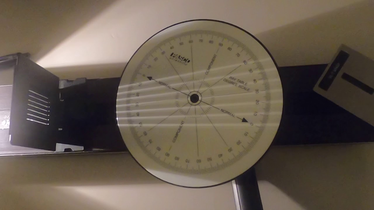Experiment 1: Introduction to Ray Optics - YouTube
