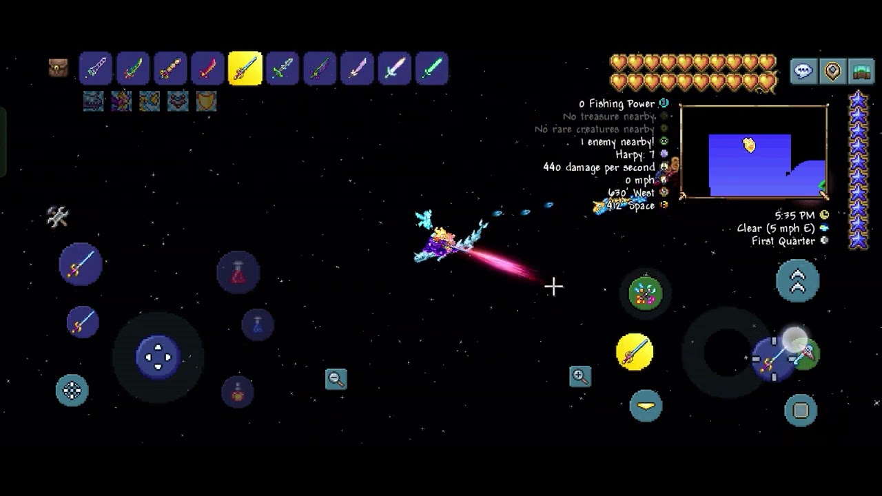 Terraria Download Character With All Legendary Swords The Link Is In ...