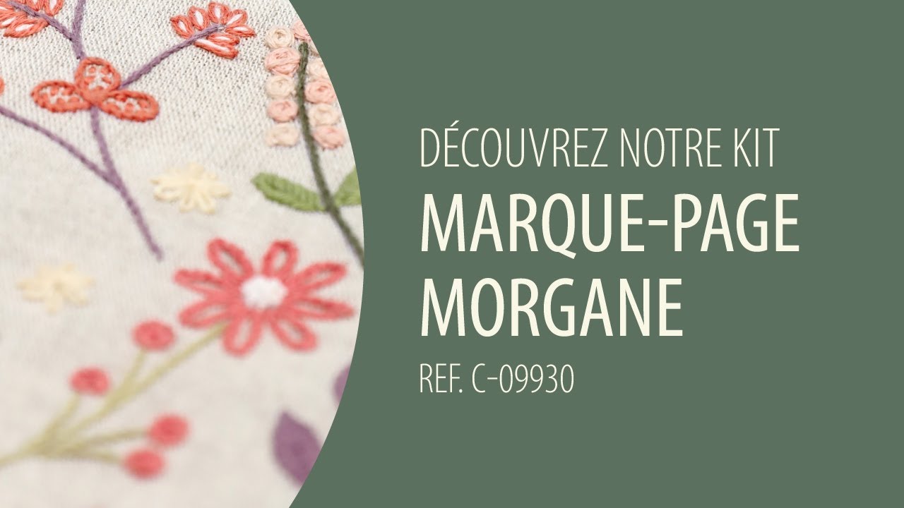 C-09930 - Marque-page Morgane - YouTube