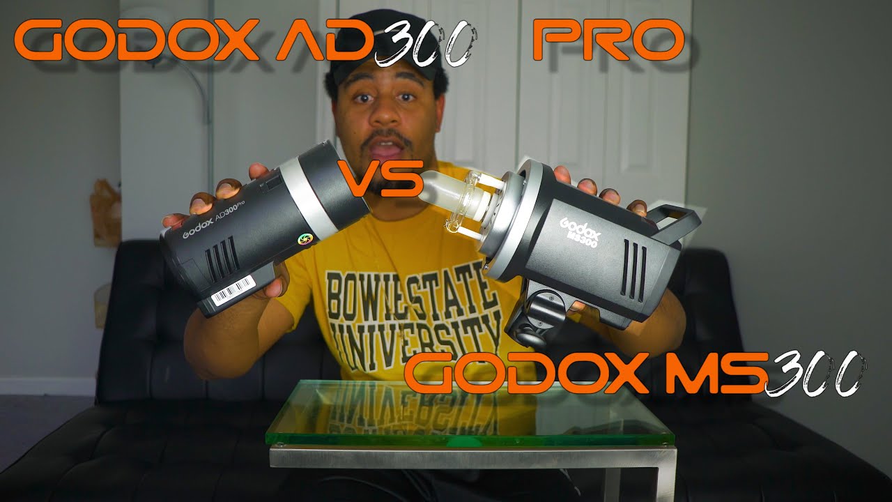 Godox AD300 Pro + Godox MS300 Comparison - YouTube