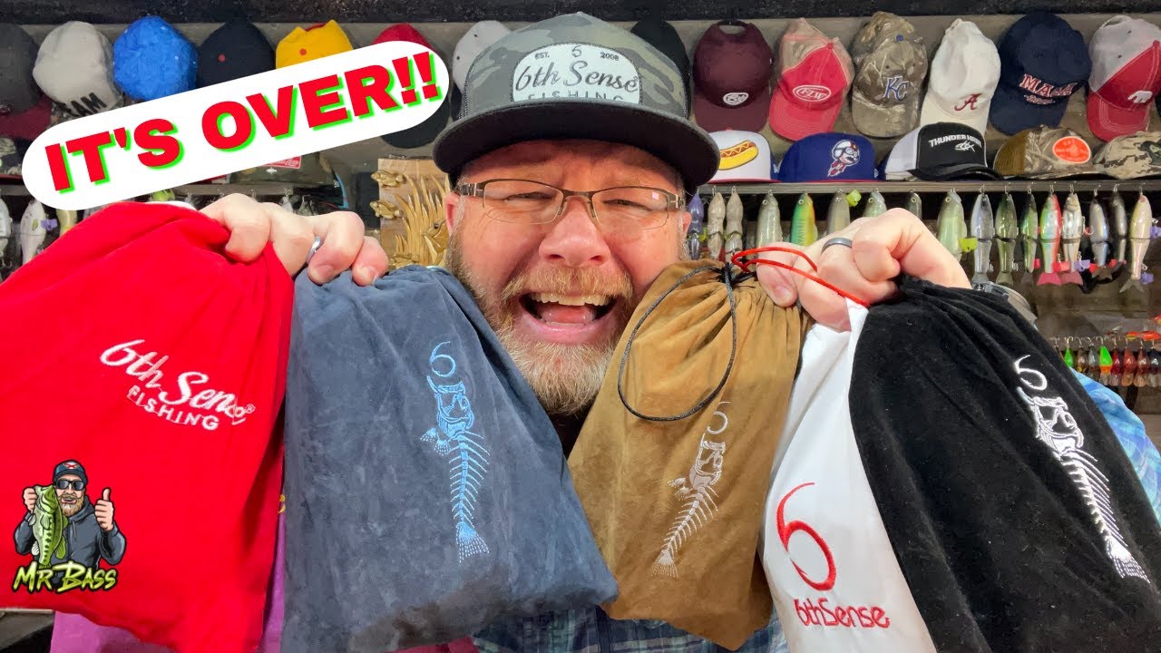GOODBYE Super 6 Sack 6th Sense Fishing! The FINAL UNBOXING ...