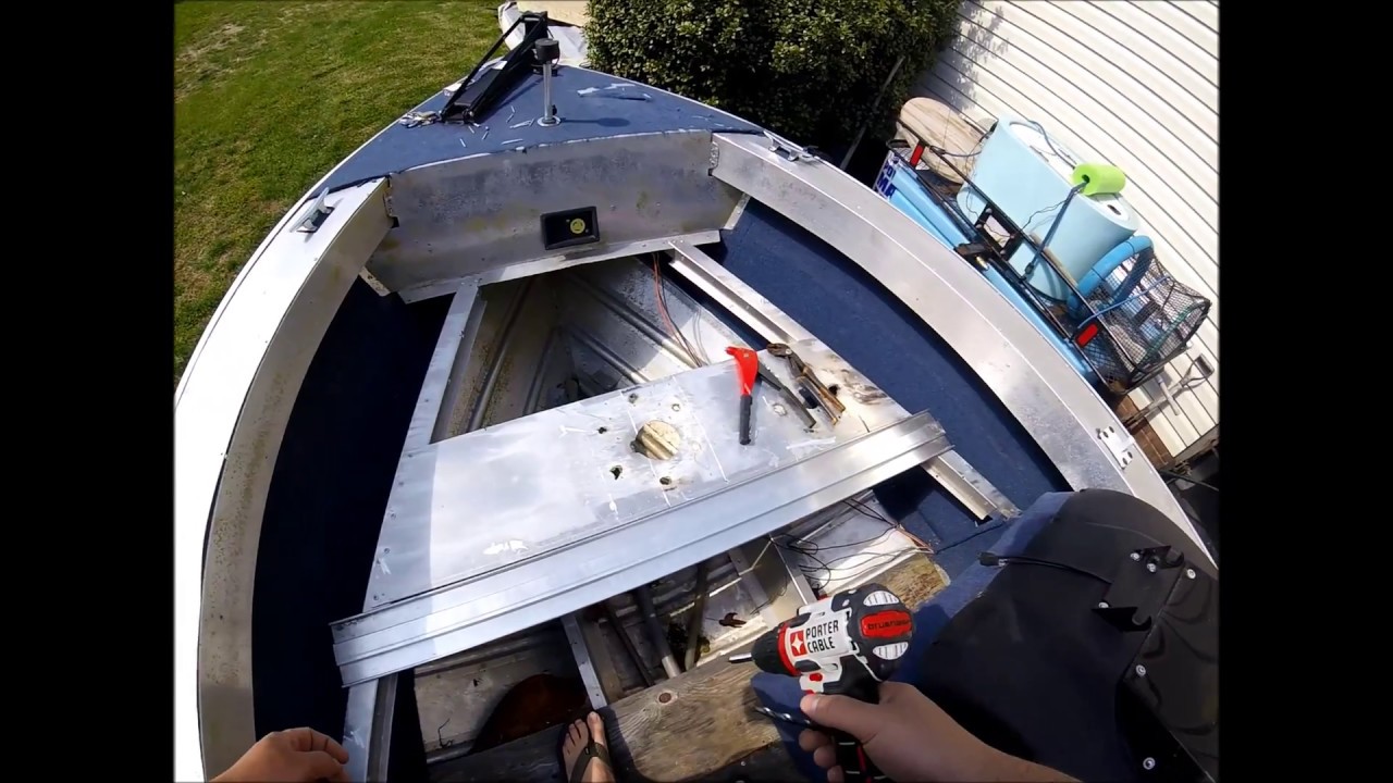 1989 Spectrum 1606 Deep V Boat Rebuild - YouTube