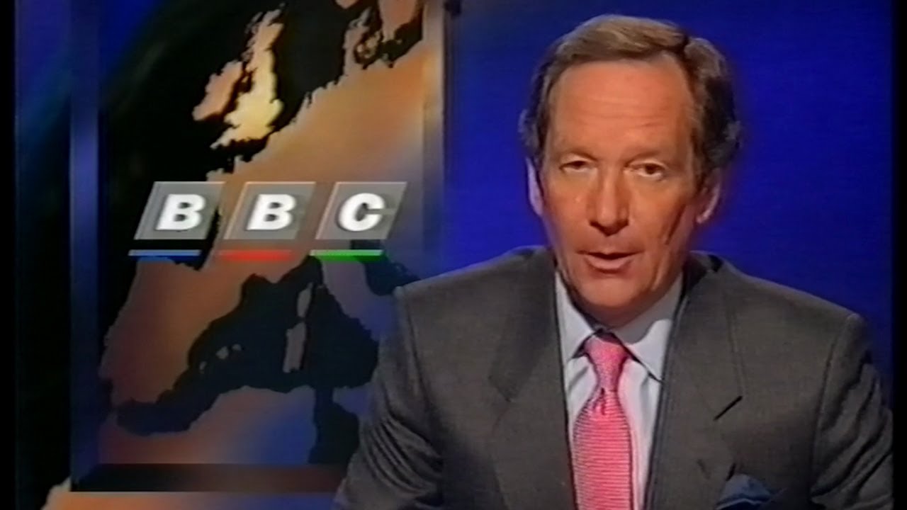 BBC News, weather, and continuity (10-Apr-1994) - YouTube
