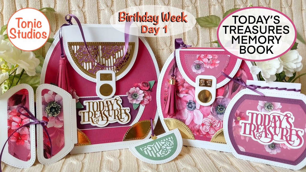 Tonic Studios - Today's Treasures Memory Book - YouTube