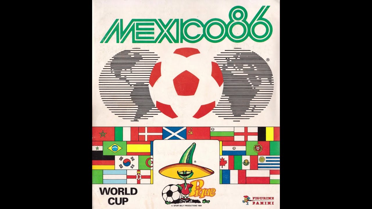 Mexico 1986 - Panini 100% Full Sticker Album of World Cup; pw85 - YouTube