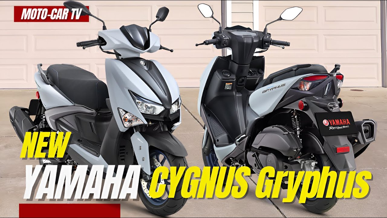 New Yamaha Cygnus Gryphus | MOTO-CAR TV - YouTube