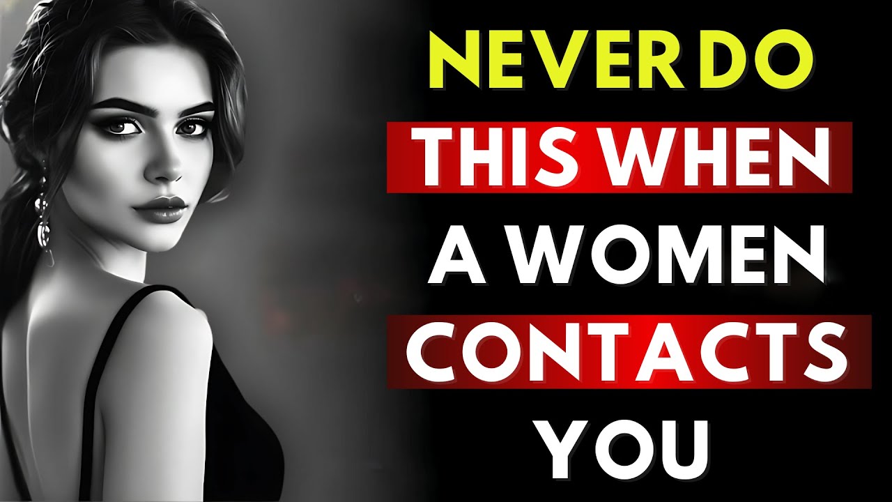 How to Respond When a Woman Contacts You | Avoid Common Mistakes - YouTube
