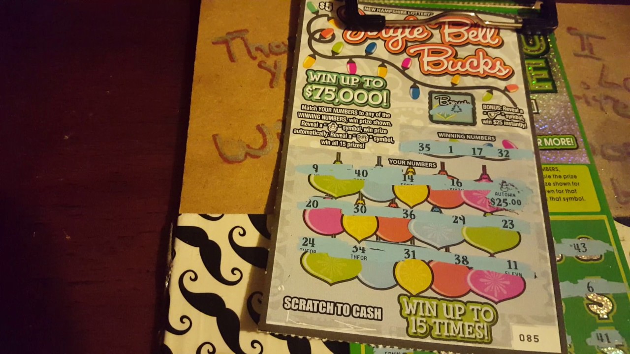 Big reveal!! 2 $10 and 1 $5 nh scratch tickets! - YouTube