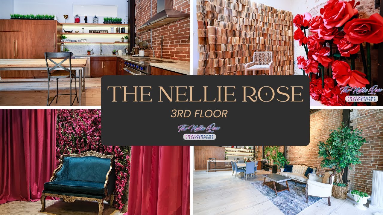 THE NELLIE ROSE was voted the #1 event studio on Peerspace 2024 - YouTube