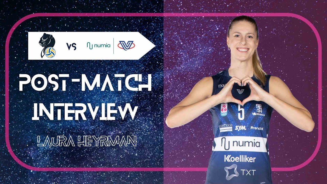 LAURA HEYRMAN | Post-match interview vs Conegliano (Coppa Italia) - YouTube