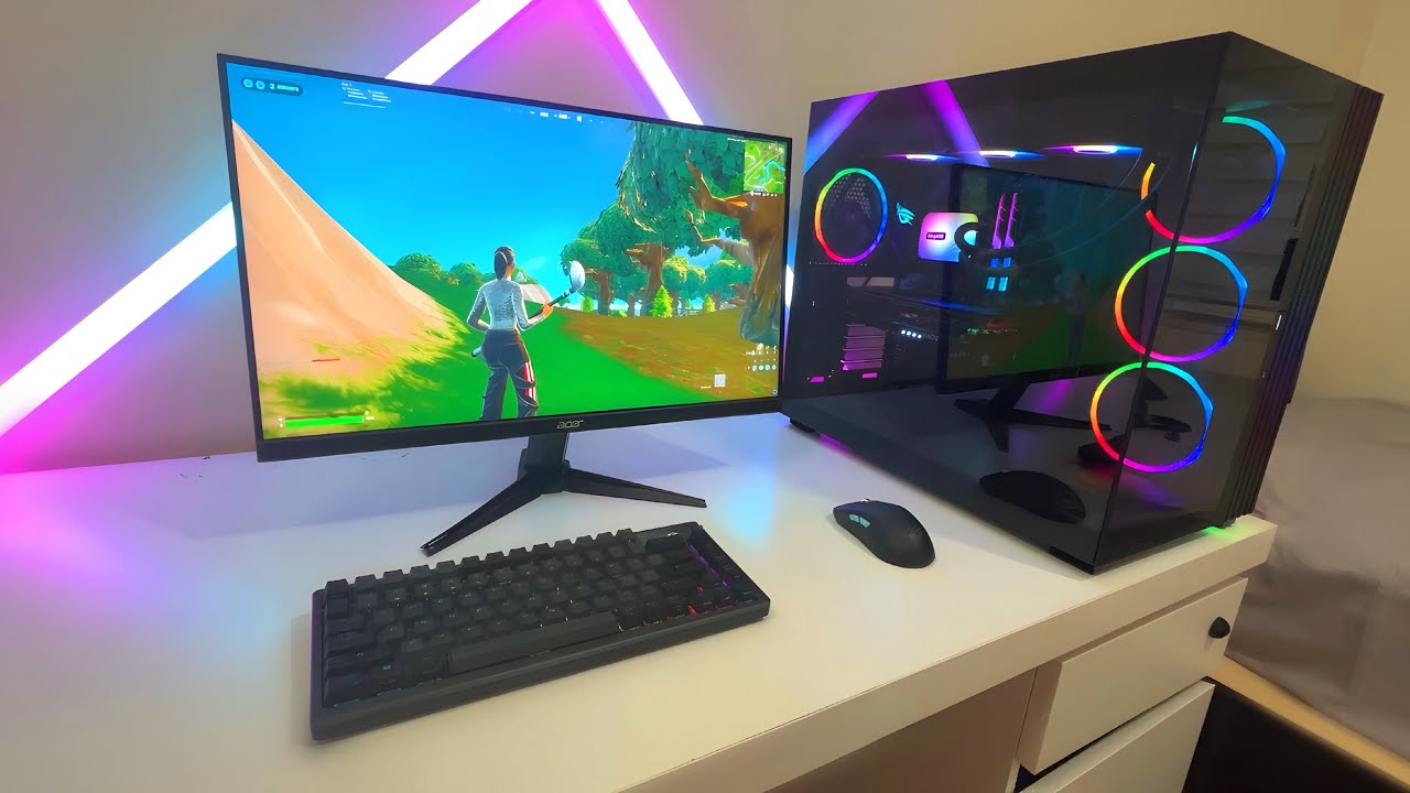 I Built My Dream NASA Gaming PC For 1000 FPS - YouTube