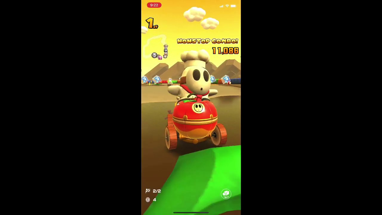 Mario Kart Tour: Pastry Chef Shy Guy Unlocked And Gameplay - YouTube