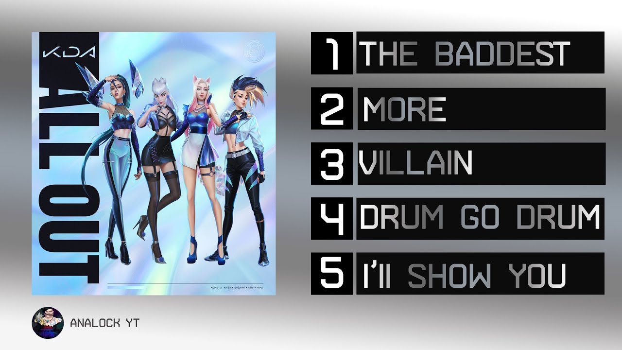 KDA [FULL ALBUM] - ALL OUT EP - [HQ AUDİO] - YouTube