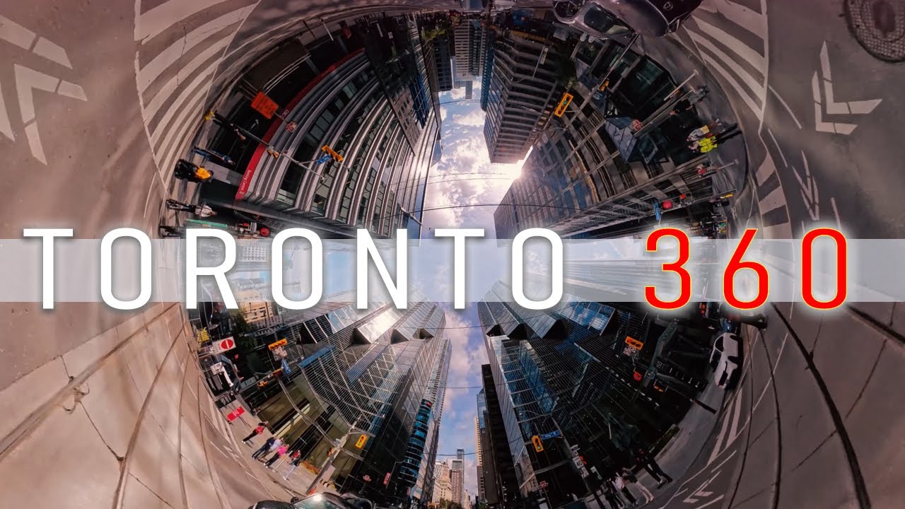 360 - Driving through Toronto Downtown - YouTube