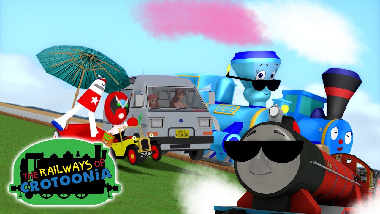 Crotoonians on Holiday! (Compilation) | The Railways of Crotoonia - YouTube