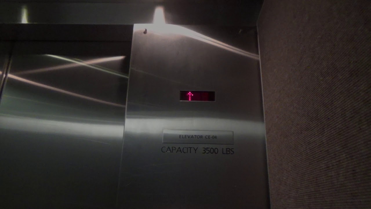 RIP 1993-2022 RARE Dover VANITY Hydraulic Elevators at Concourse C, Denver Int'l Airport, Denver ...