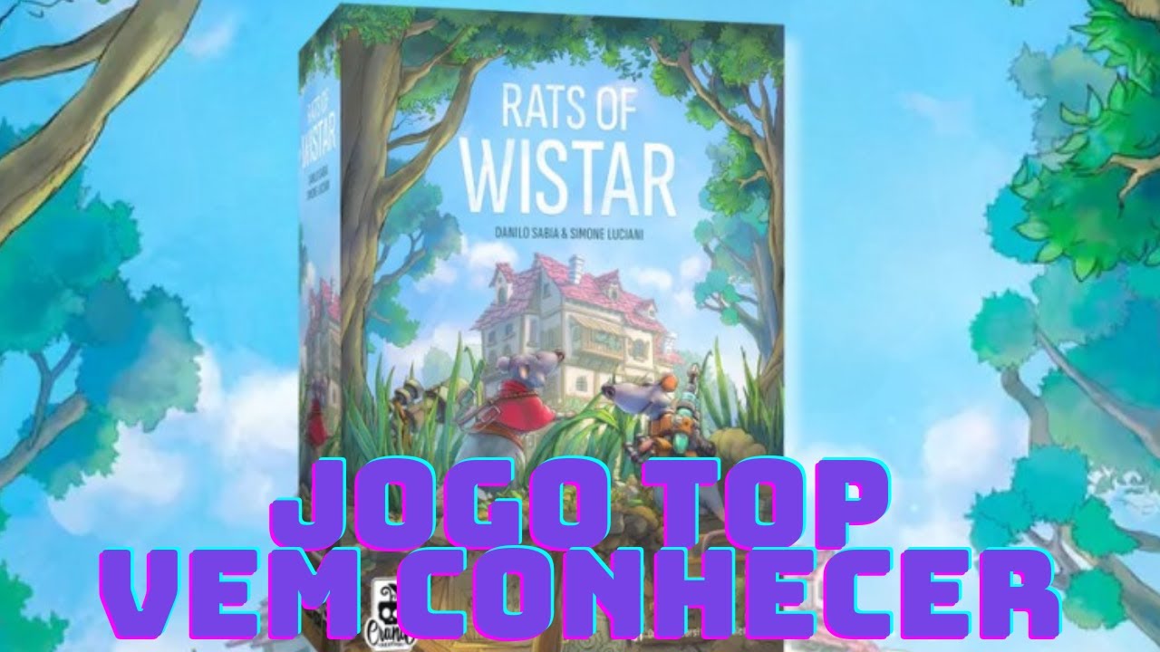 Falando sobre o Board Game Rats of Wistar - YouTube