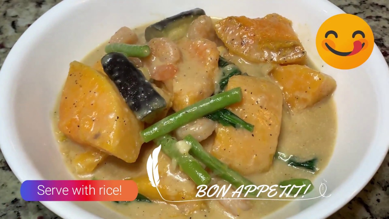 How To Cook GInataang Kalabasa / Calabaza (Easy To Cook Recipe) | Easy ...