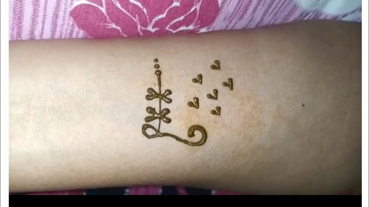 L Alphabet Beautiful Mehndi Designs ️||Mehandi Designs ️😍||Simple ...