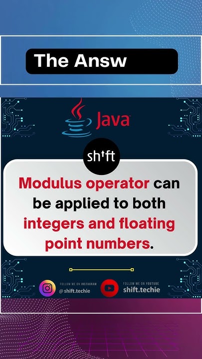 Shift Qanda 37 Java Javacoding Javaprogramming Youtube