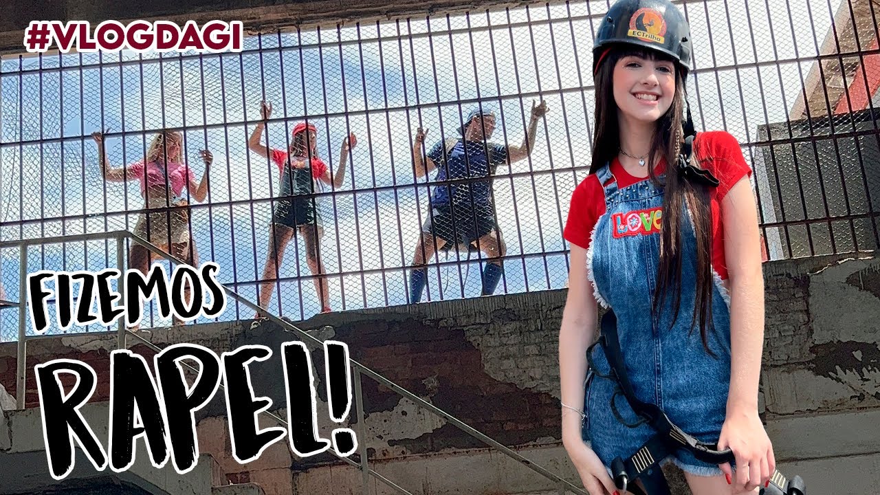 GIOVANNA ALPARONE FAZ RAPEL EM CENA! - YouTube