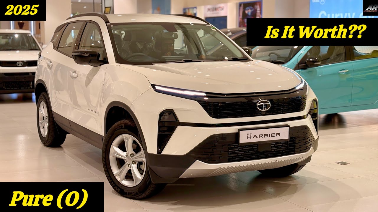 2025 Updated Tata Harrier Pure(O) - Detailed Real Life Review - What’s ...
