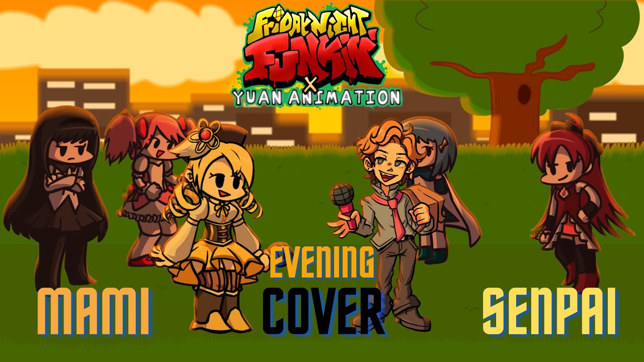 FNF Evening: Mami & Senpai Cover [ +MIDI & FLP ] :FNF x Yuan animation ...