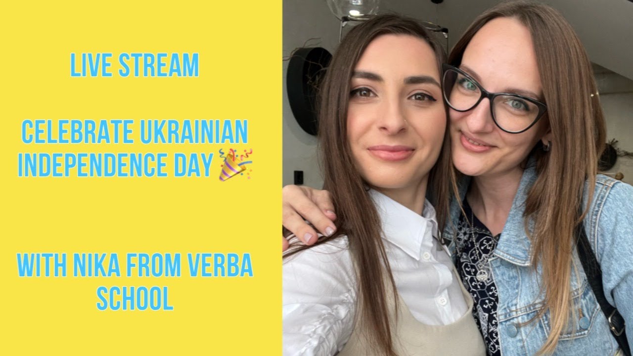 Live Stream: Celebrate Ukrainian Independence Day with Inna and Nika ...