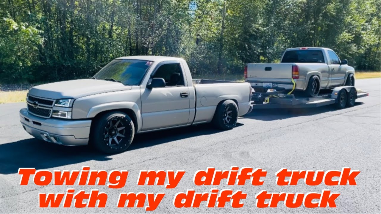 I WENT DRIFTING WITH ALL 3 OF MY DRIFT TRUCKS!! FIRST TEST DAY WITH THE ...