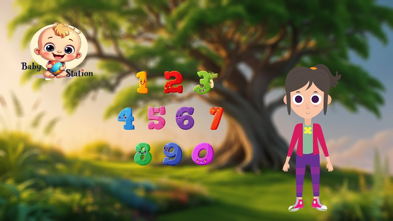 Counting Adventure | 1234 Number Song | Count 1-10 With Baby Station ...