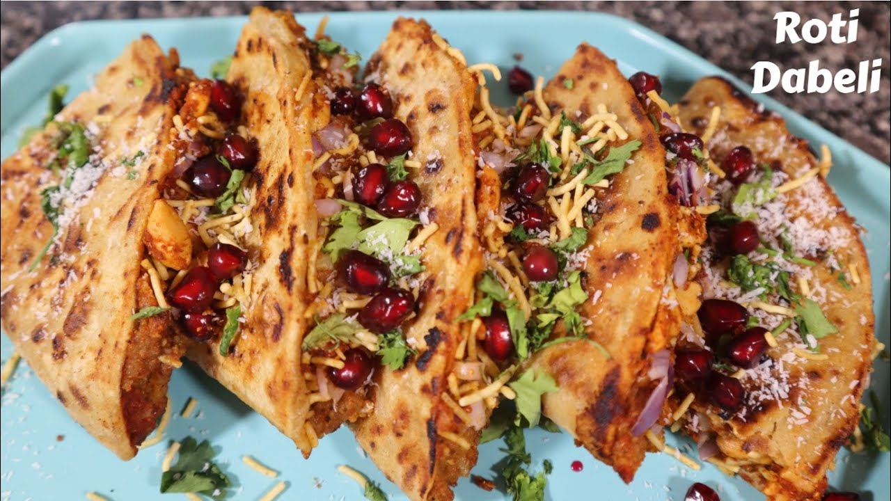 Roti Dabeli Recipe | बची हुई रोटी से बनाये दाबेली - YouTube