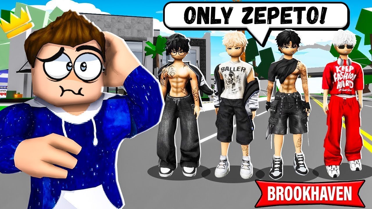 I FOUND A SERVER JUST FOR ZEPETO STYLE ON ROBLOX!! - YouTube