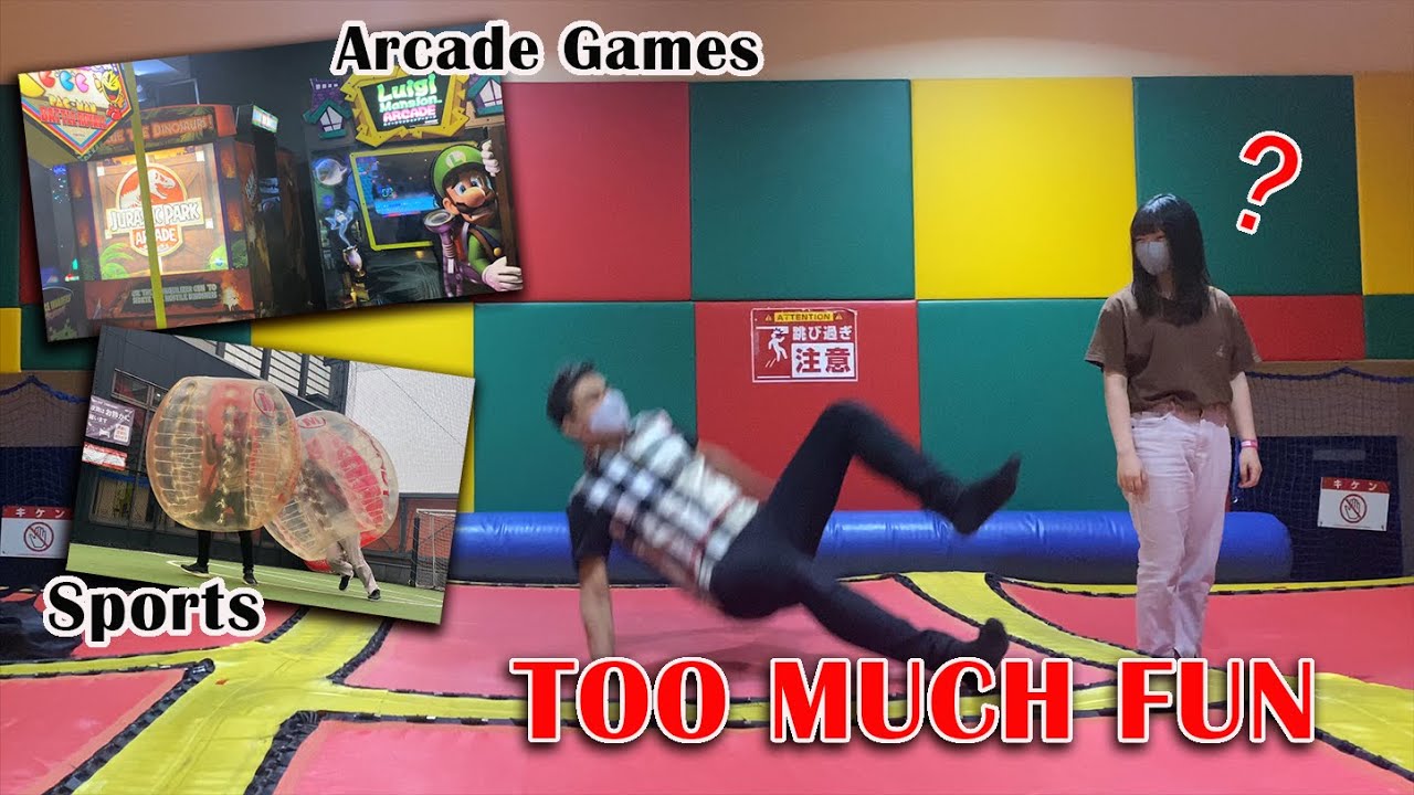 Japan's Best Amusement Center // Round1 Spocha // Must Try Sports ...